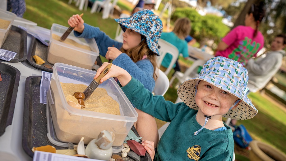 Heritage Month Archaeological Dig for Kids | City of Mandurah